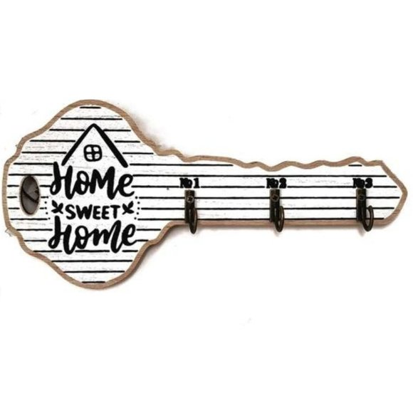 Ahomestyle | Wall Decor | Home Sweet Home Key Holder Wall Decor | Poshmark